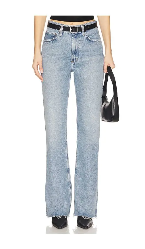 AGOLDE Leena Bootcut Jeans - Blue