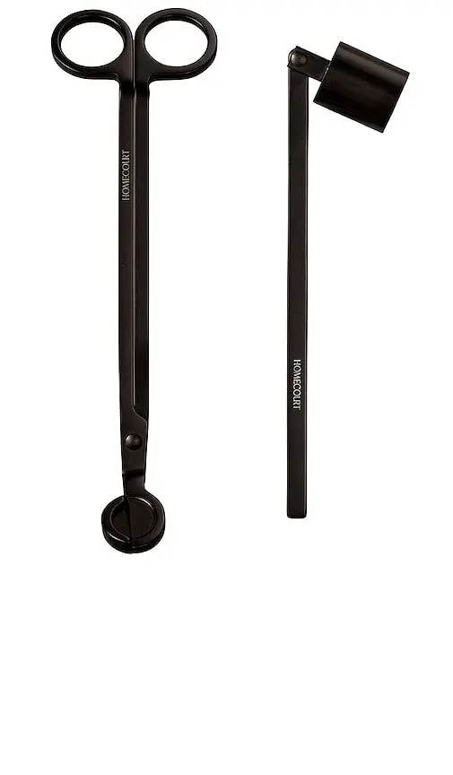 HOMECOURT Candle Accessory Duo - Black