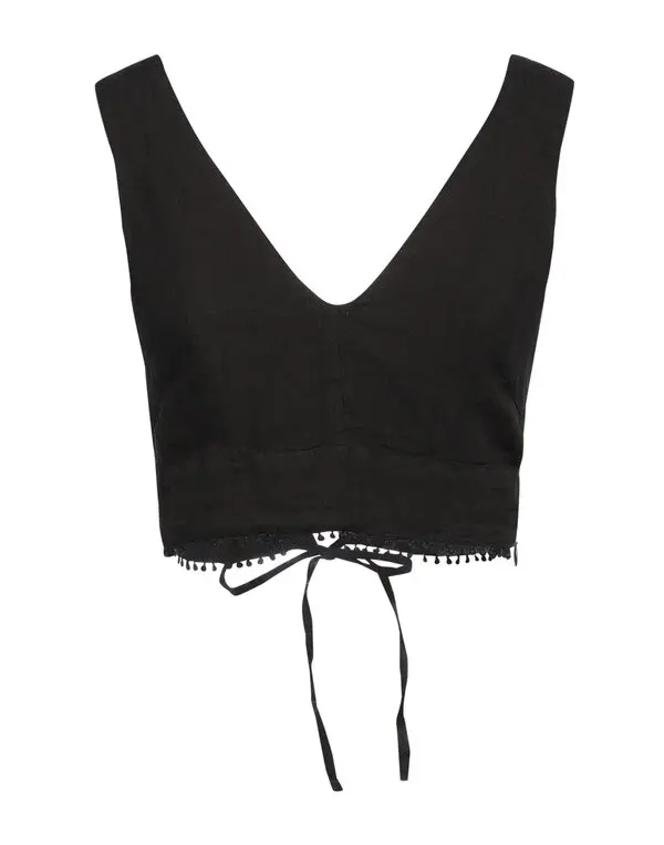 120% Lino Linen Crop Top