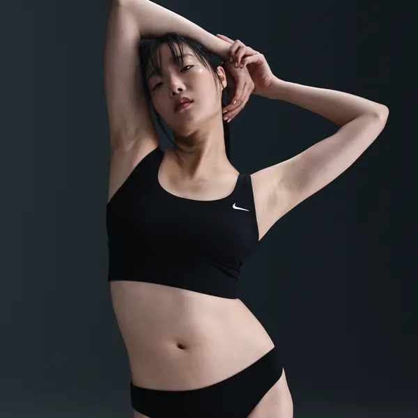 Nike Effortless Essential Hipster Bikini Bottom - Black