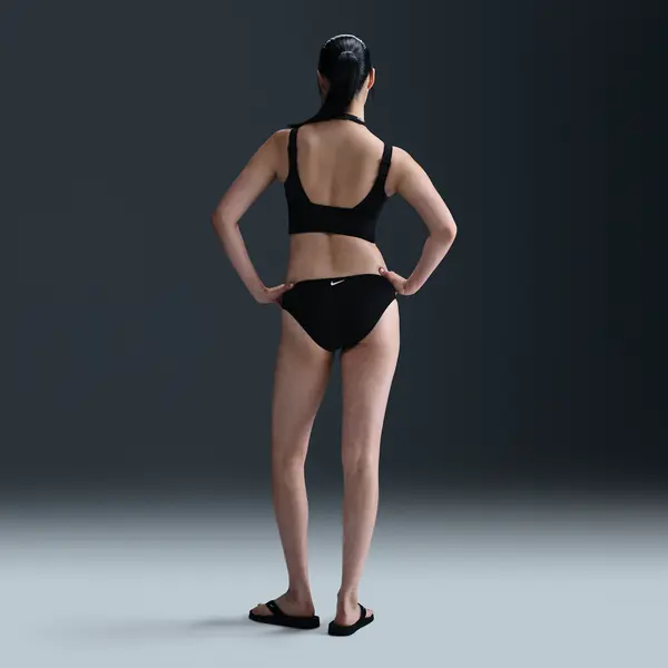 Nike Effortless Essential Hipster Bikini Bottom - Black