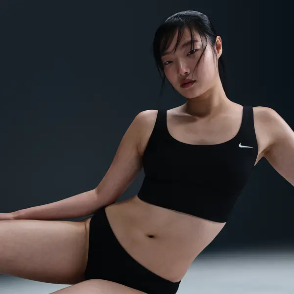 Nike Effortless Essential Hipster Bikini Bottom - Black