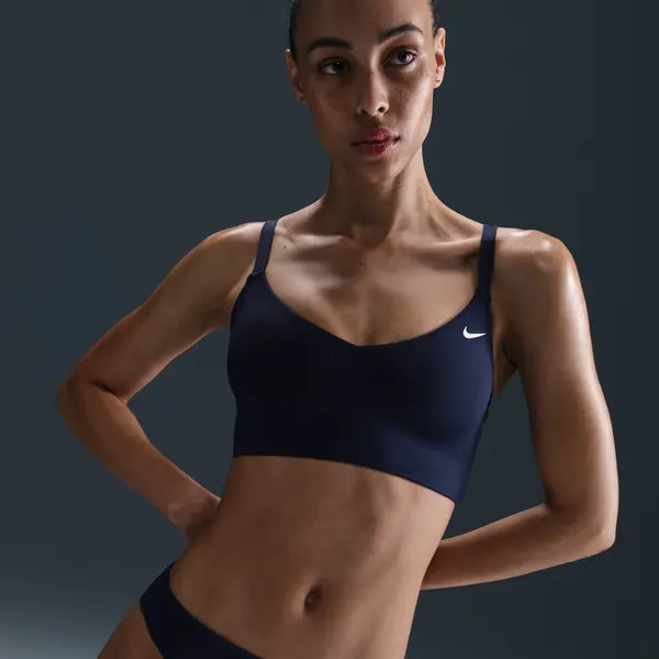 Nike Effortless Essential Hipster Bikini Bottom - Blue