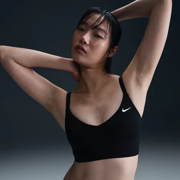 Nike Effortless Essential V-neck Midkini - Black