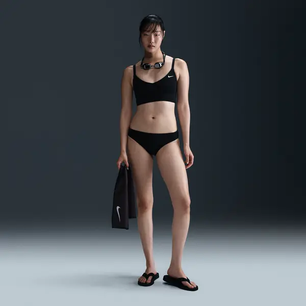 Nike Essential V-neck Midkini