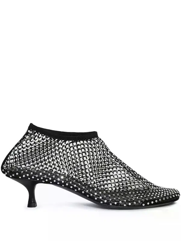 Christopher Esber 45mm Minette Crystal Micro Heel Pumps