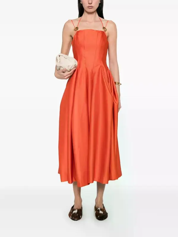 Stine Goya Double-strap Midi Dress