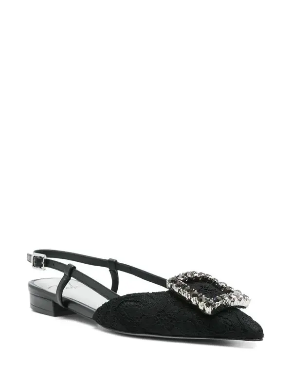 Roberto Festa Lavanda Slingback Ballet Flats