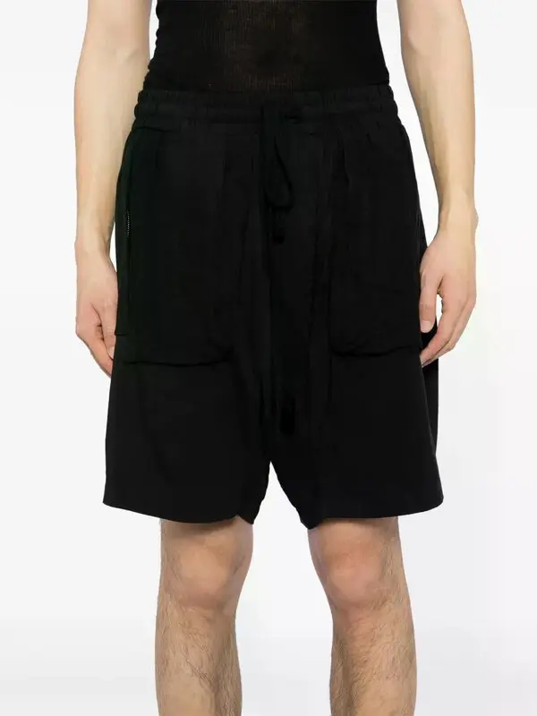 THOM KROM Drop-crotch Shorts