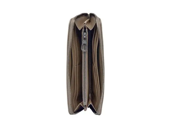Bottega Veneta Classic Long Wallet - Brown