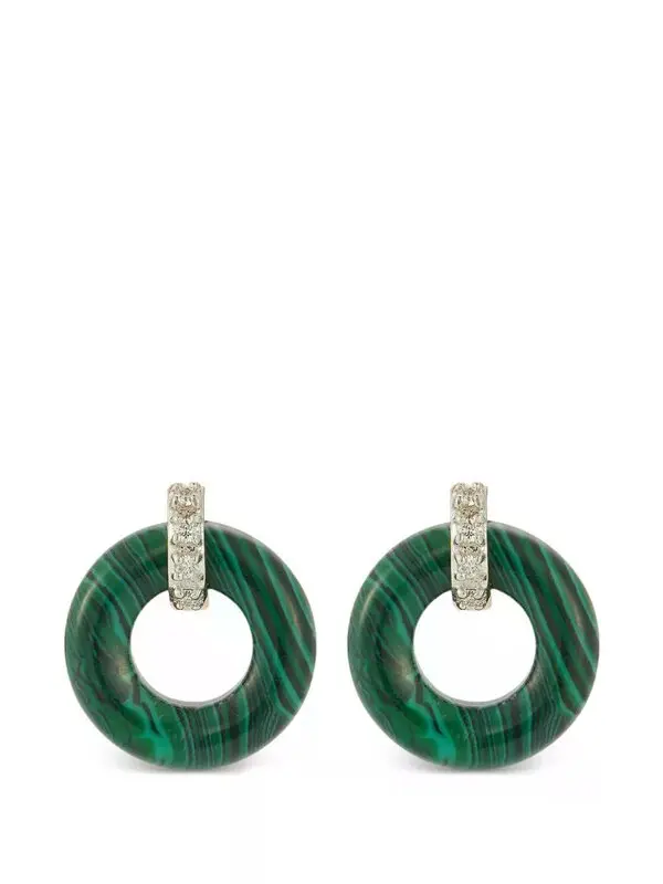 Mateo Door Knocker Donut Earrings