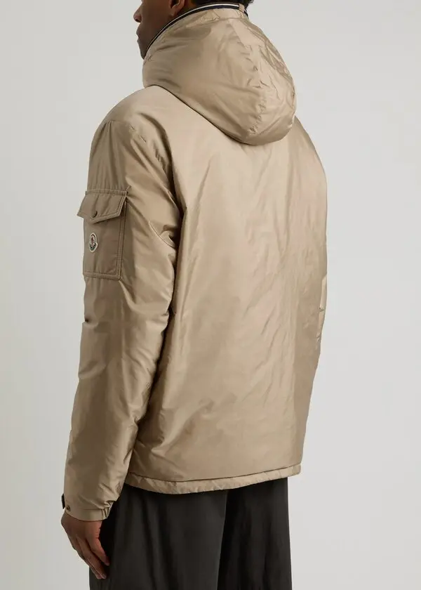 Moncler Evettes Hooded Jacket - Beige
