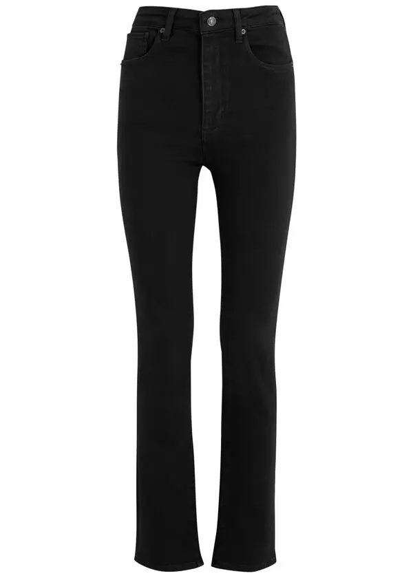 FRAME The Pencil Slim-leg Jeans - Black
