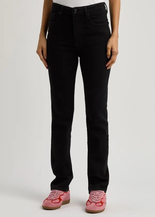 FRAME The Pencil Slim-leg Jeans - Black