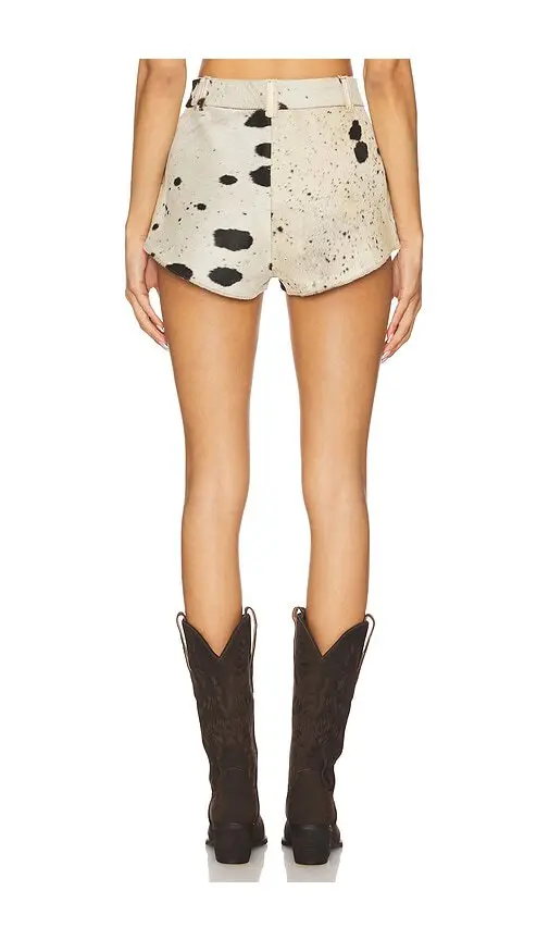 LAMARQUE Tawnia Calf Hair Shorts