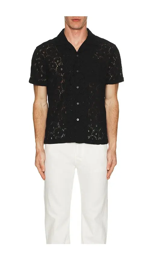 Rails Tyler Button Down Shirt In Black
