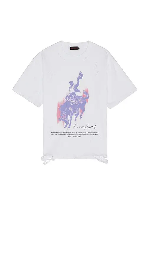 FUNERAL APPAREL Rodeo T-shirt - White