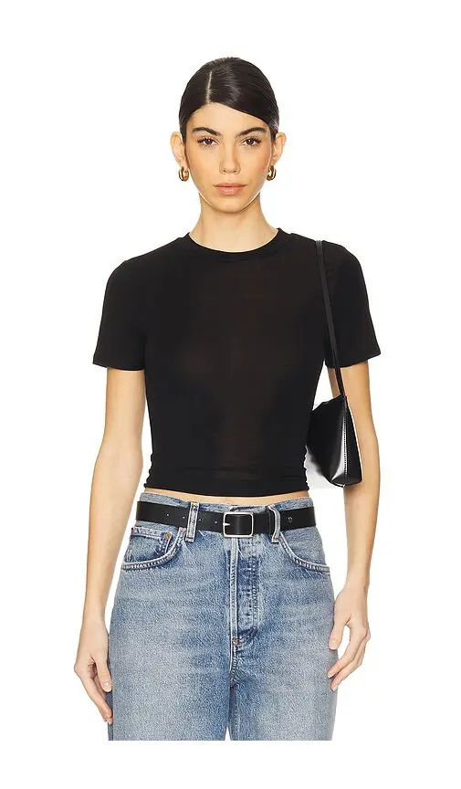 AGOLDE Ronya Layering Rib Tee