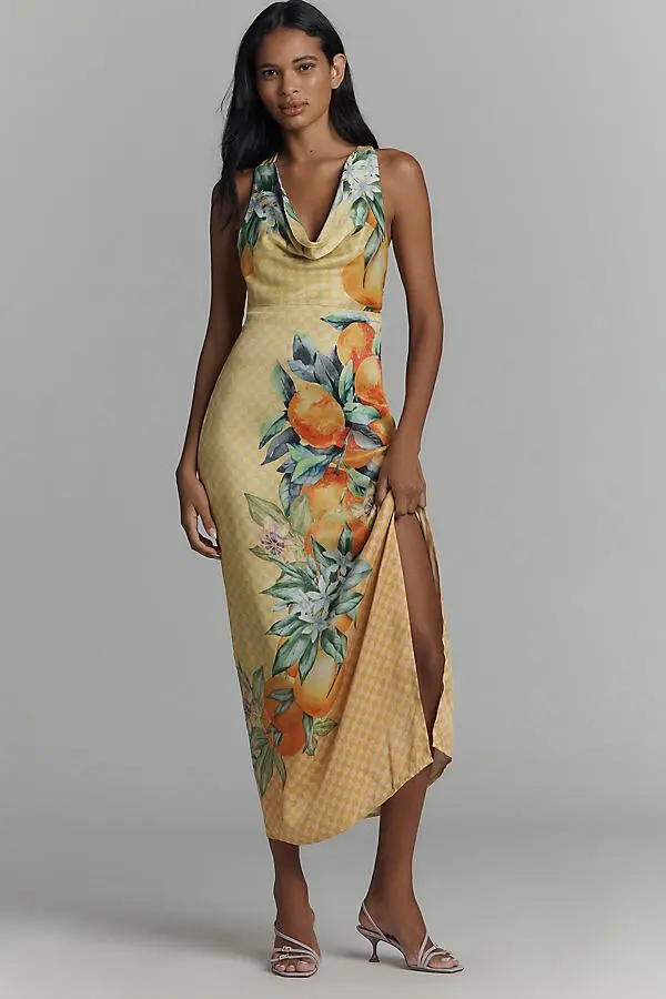 CONDITIONS APPLY Anny Sleeveless Maxi Dress - Yellow
