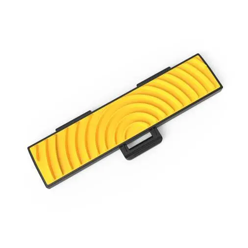 SHARK Reversible Bristles Insert For 7" Xl Stain Eliminator Tool Vacuum - Charcoal And Yellow