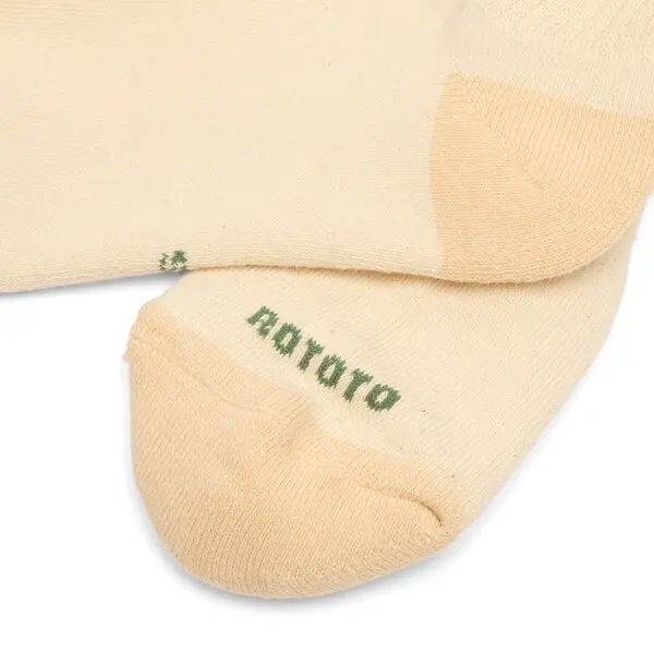 ROTOTO Retro Athletic Ankle Socks - Green/light Blue