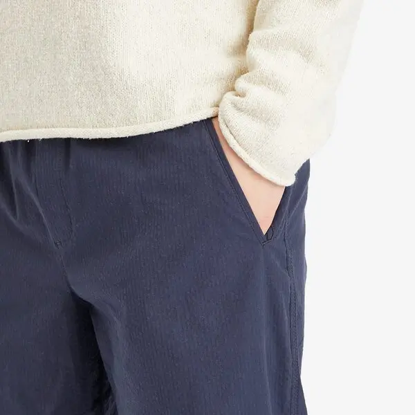 Folk Seersucker Drawcord Assembly Pants