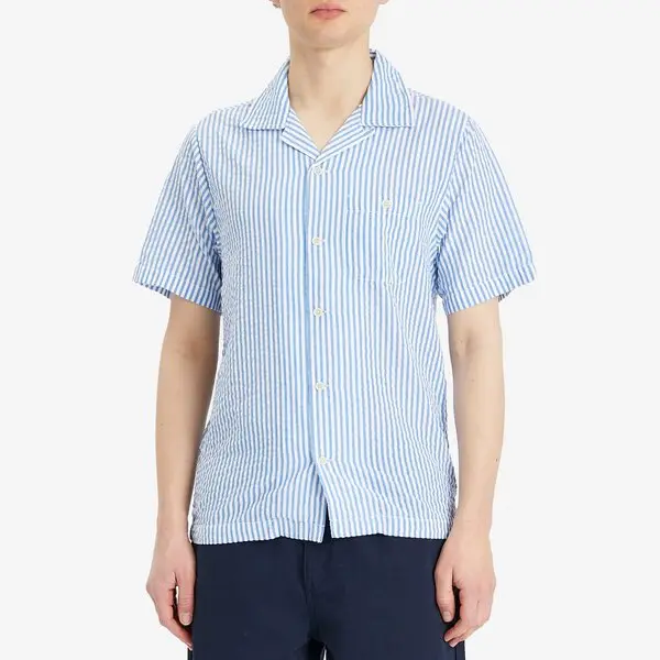 DUBBLEWARE Quincy Seersucker Vacation Shirt