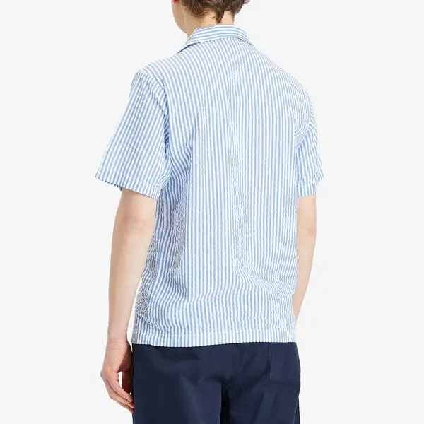 DUBBLEWARE Quincy Seersucker Vacation Shirt