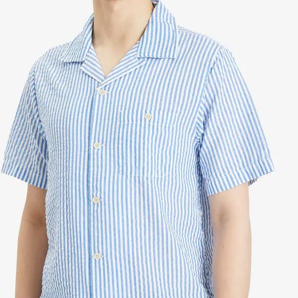 DUBBLEWARE Quincy Seersucker Vacation Shirt