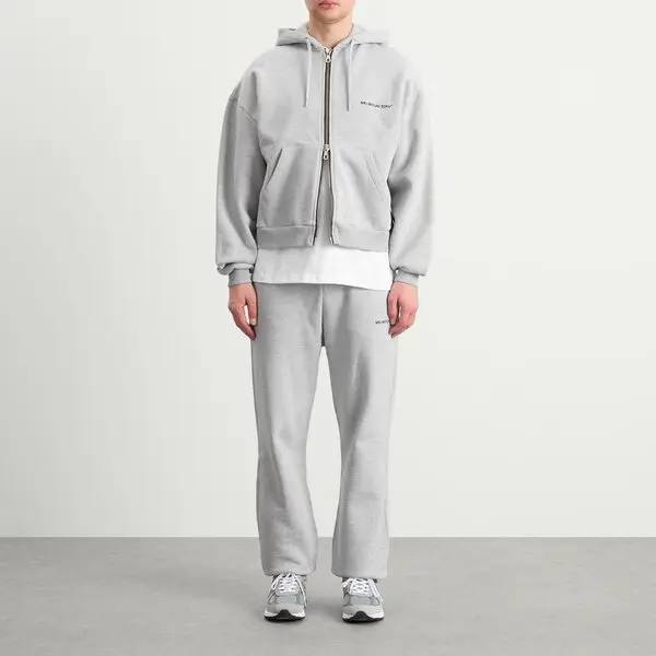 MKI MIYUKI ZOKU Uniform Zip Hoodie - Grey