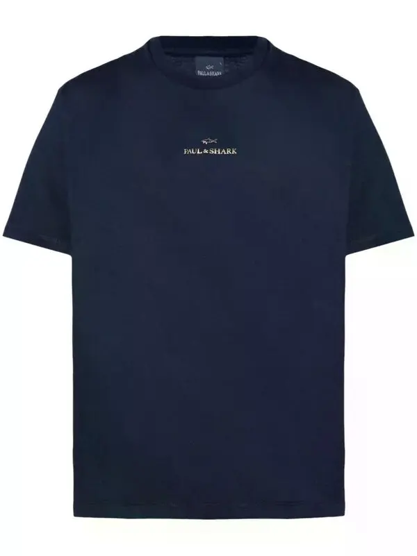 Paul & Shark Logo-print T-shirt - Blue