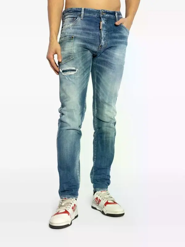 Dsquared2 Logo-patch Jeans