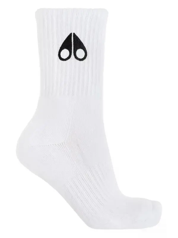 Moose Knuckles Logo Socks