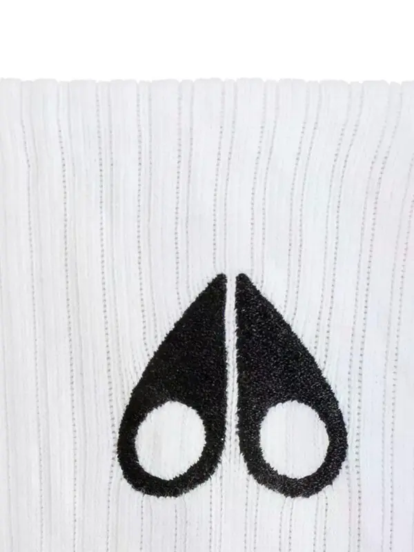 Moose Knuckles Logo Socks
