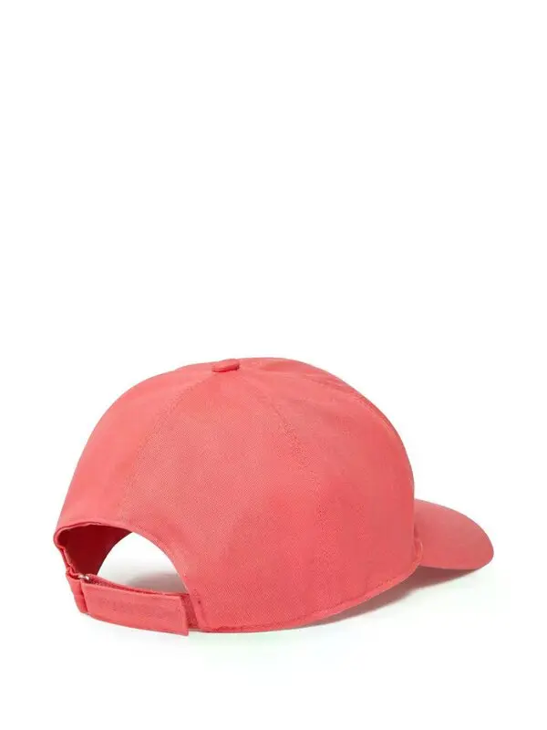 Pinko Logo-embroidered Cap - Pink