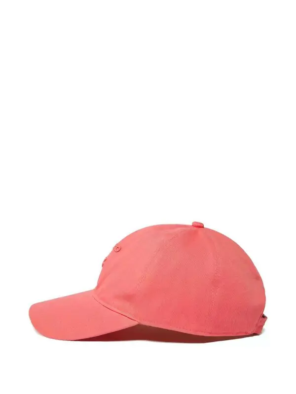 Pinko Logo-embroidered Cap - Pink