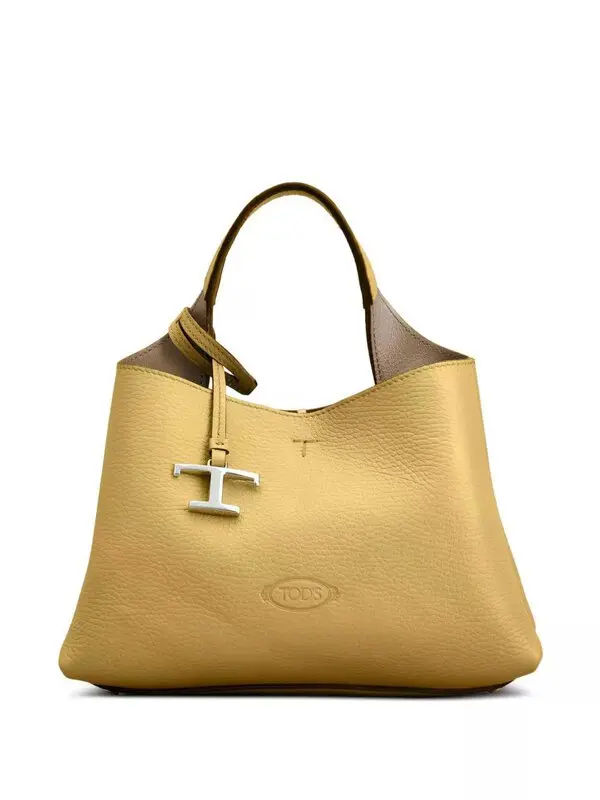 TOD'S T Timeless Tote Bag - Yellow