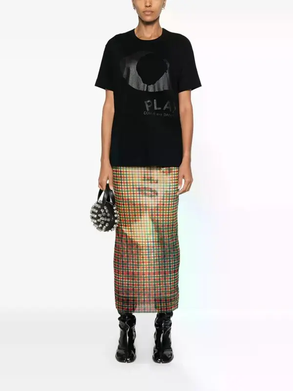 Play Comme Des Garcon Eye-print T-shirt