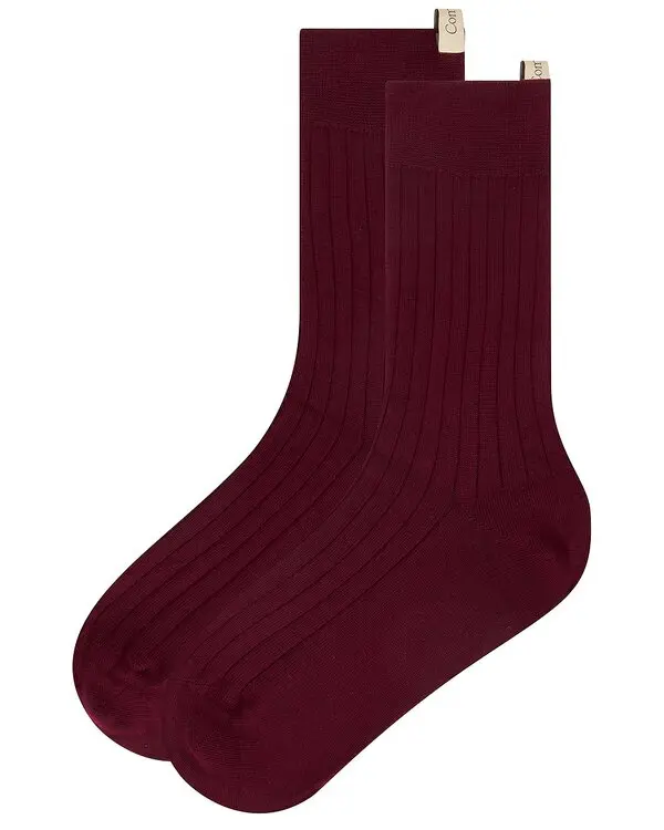 Comme Si The Yves Sock - Maroon