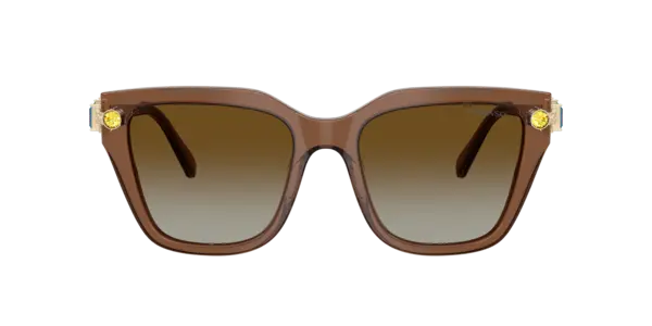SWAROVSKI Sk6041 Sunglasses - Gradient Brown Polar