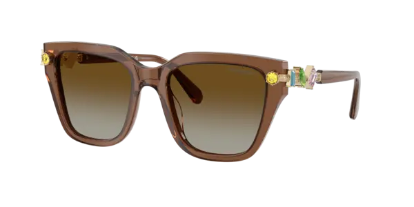 SWAROVSKI Sunglasses - Gradient Brown Polarized