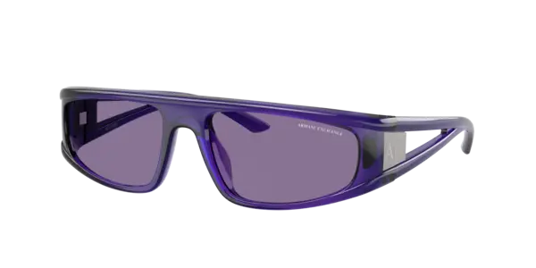 Armani Exchange Sunglasses - Violet Mirror Internal Silver