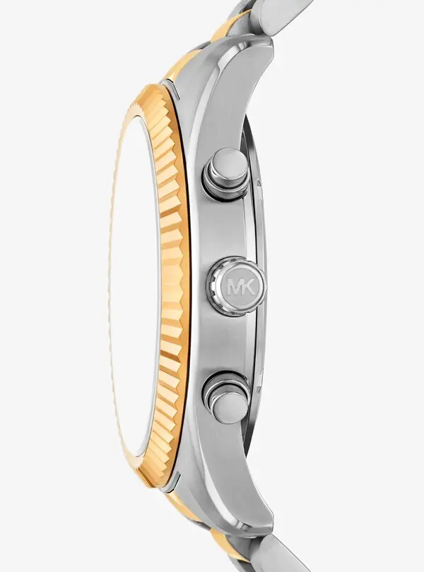 Michael Kors Lexington Two-tone Chronograph Watch