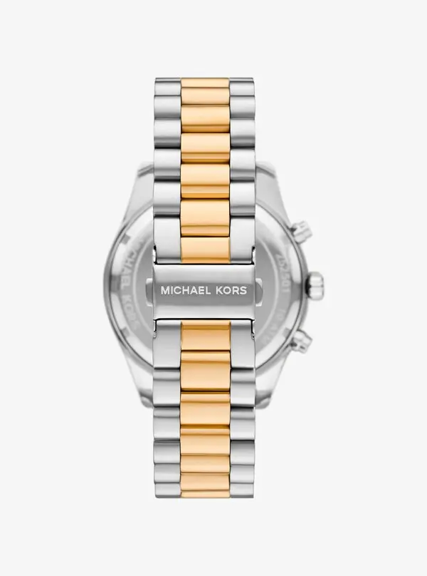 Michael Kors Lexington Two-tone Chronograph Watch