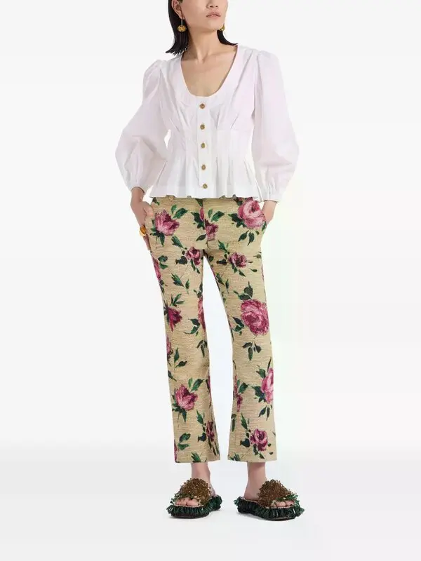 La DoubleJ 24/7 Floral Trousers