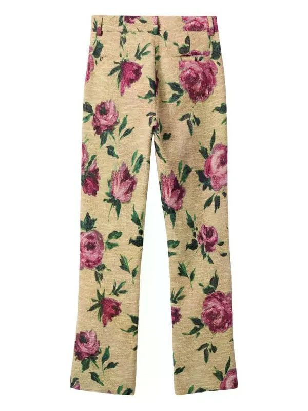 La DoubleJ 24/7 Floral Trousers