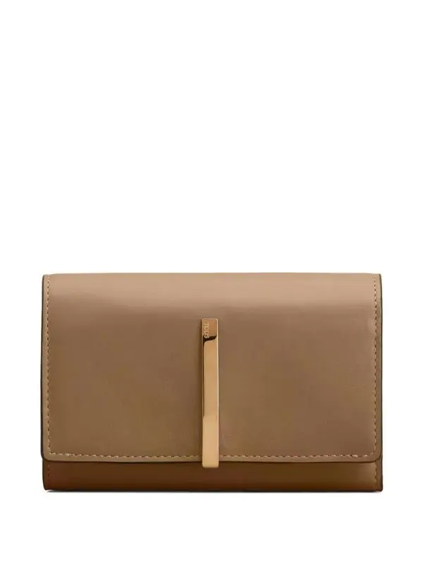 TOD'S Leather Wallet - Brown