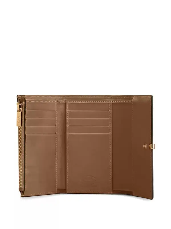 TOD'S Leather Wallet - Brown