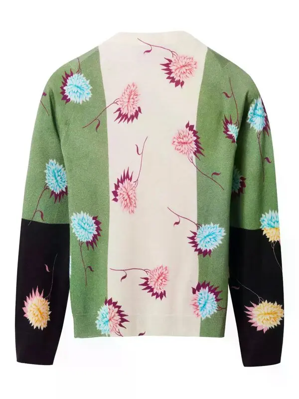 La DoubleJ Floral-print Sweater