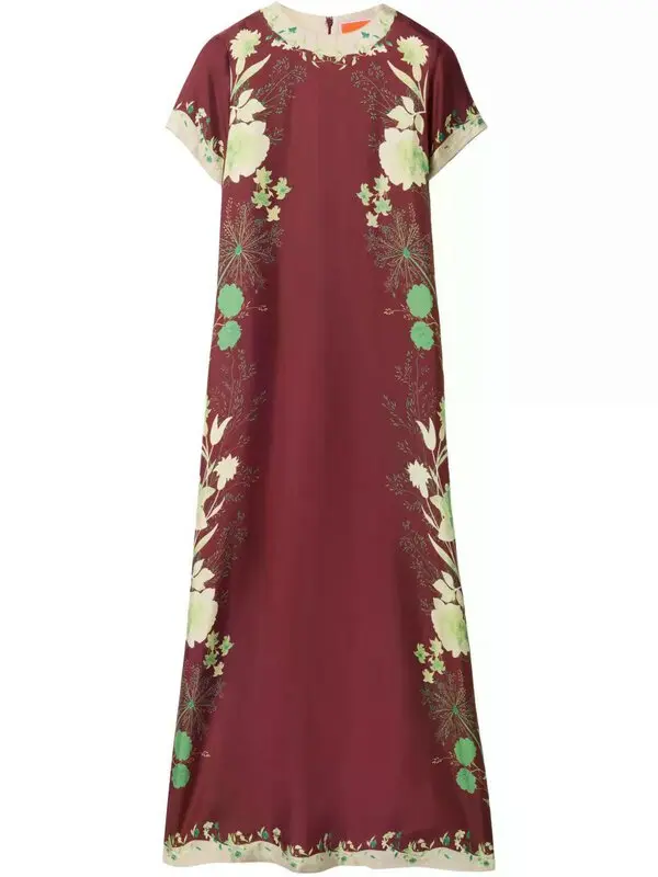 La DoubleJ Swing Midi Dress - Red